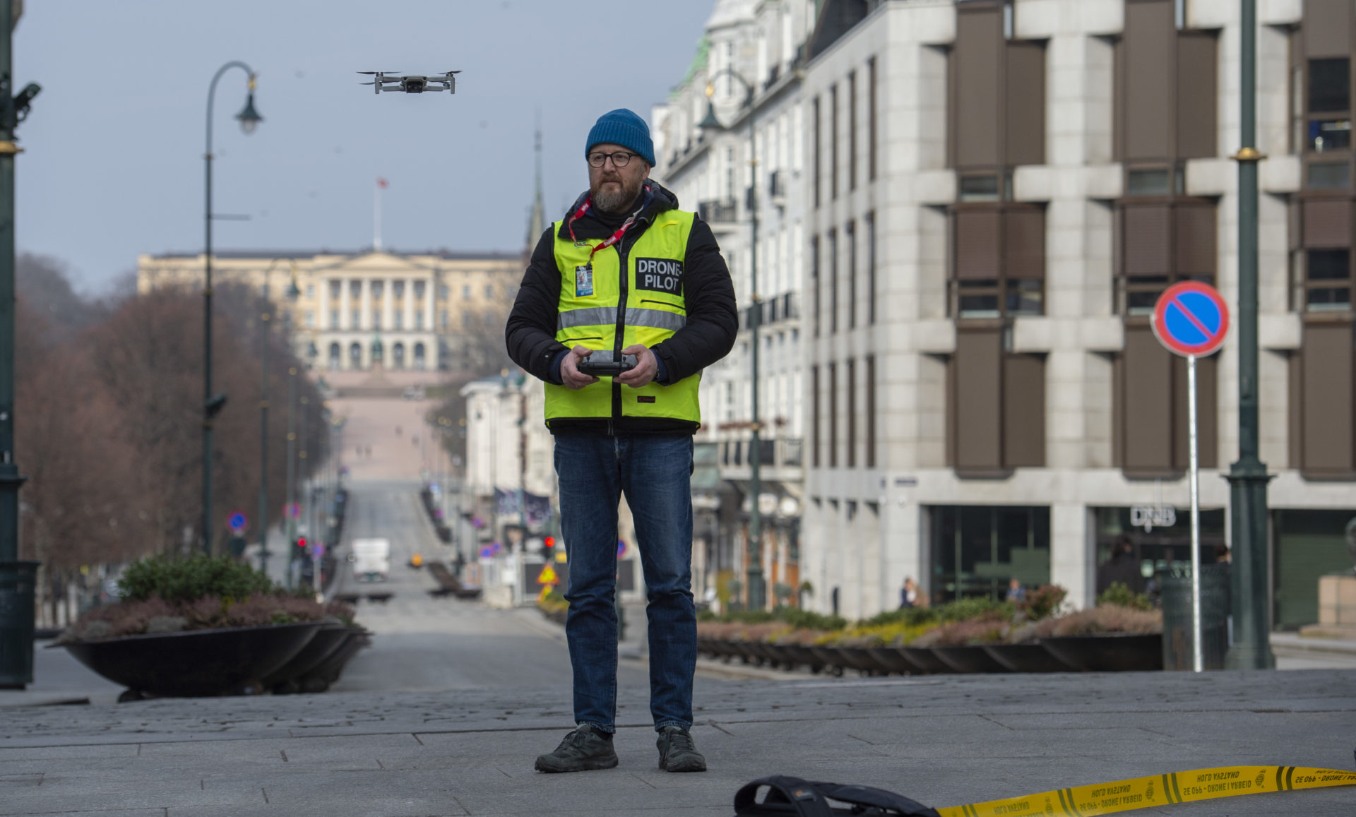Oslo står nesten stille under koronakrisen. Slik dokumenteres det med ...