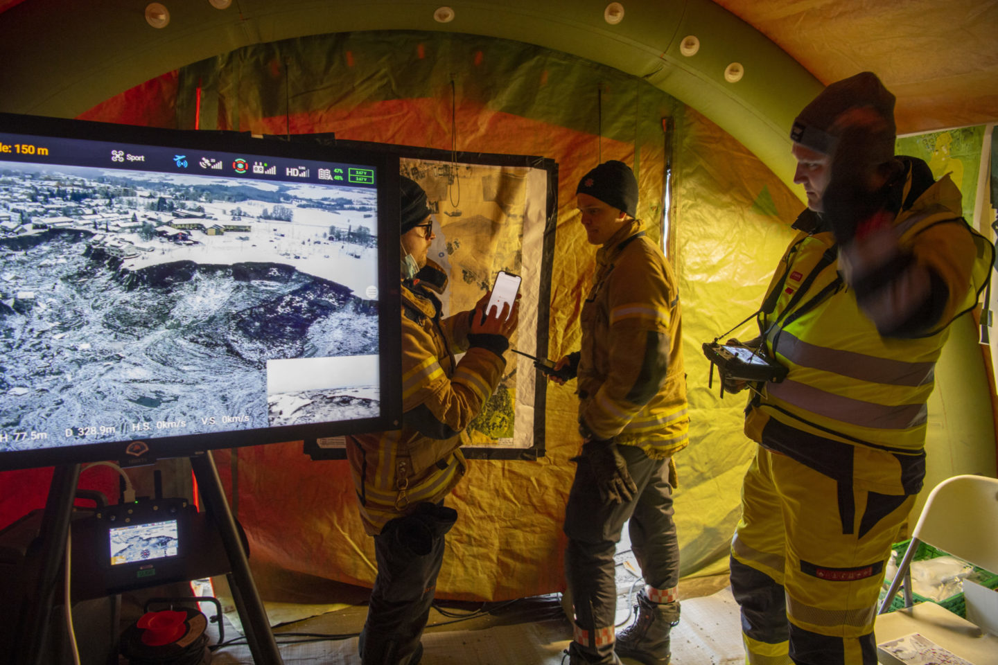 Slik ble flysikkerheten ivaretatt i redningsarbeidet etter Gjerdrum ...